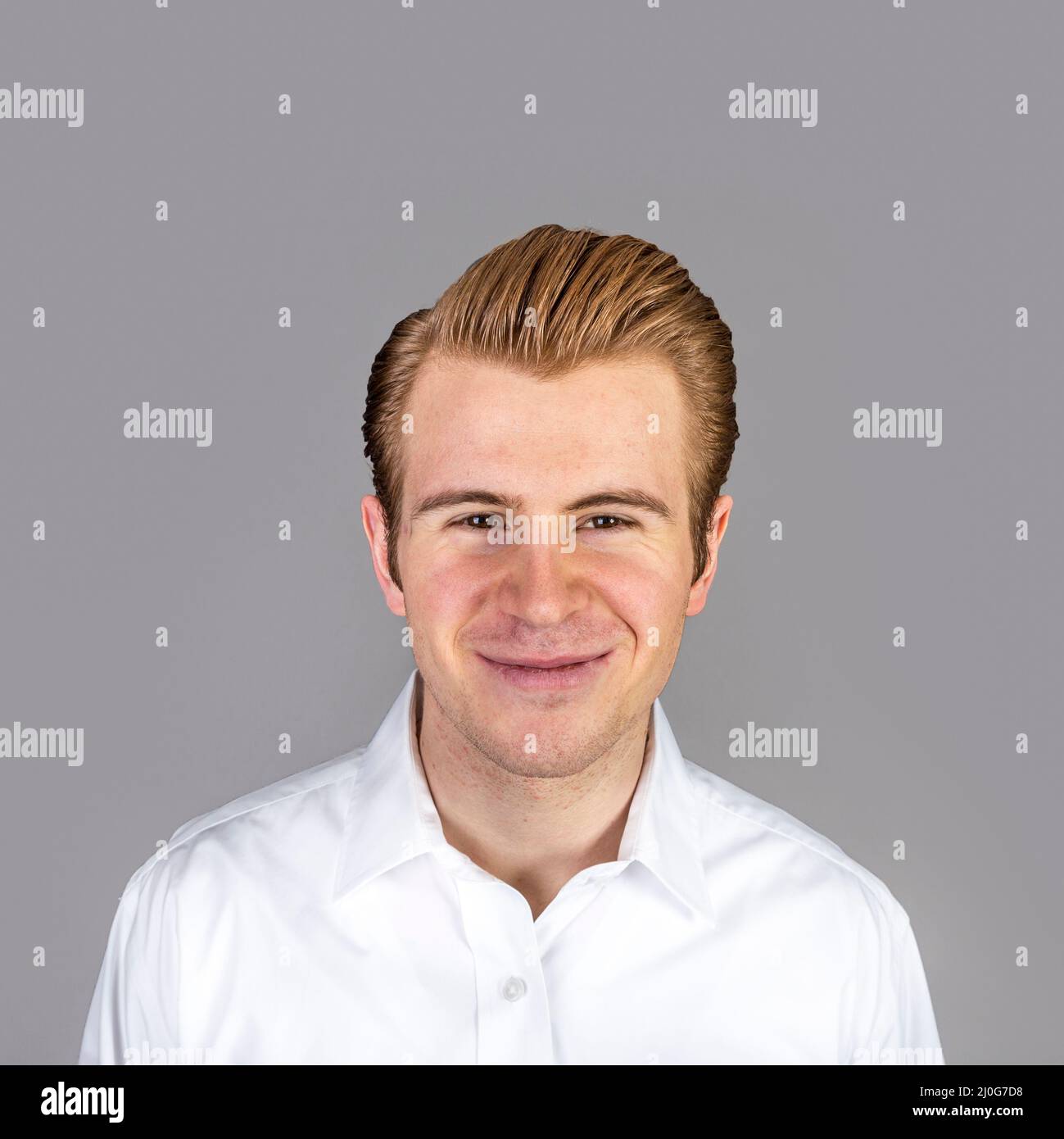 portrait of cool looking teenage boy in studio Stock Photo - Alamy