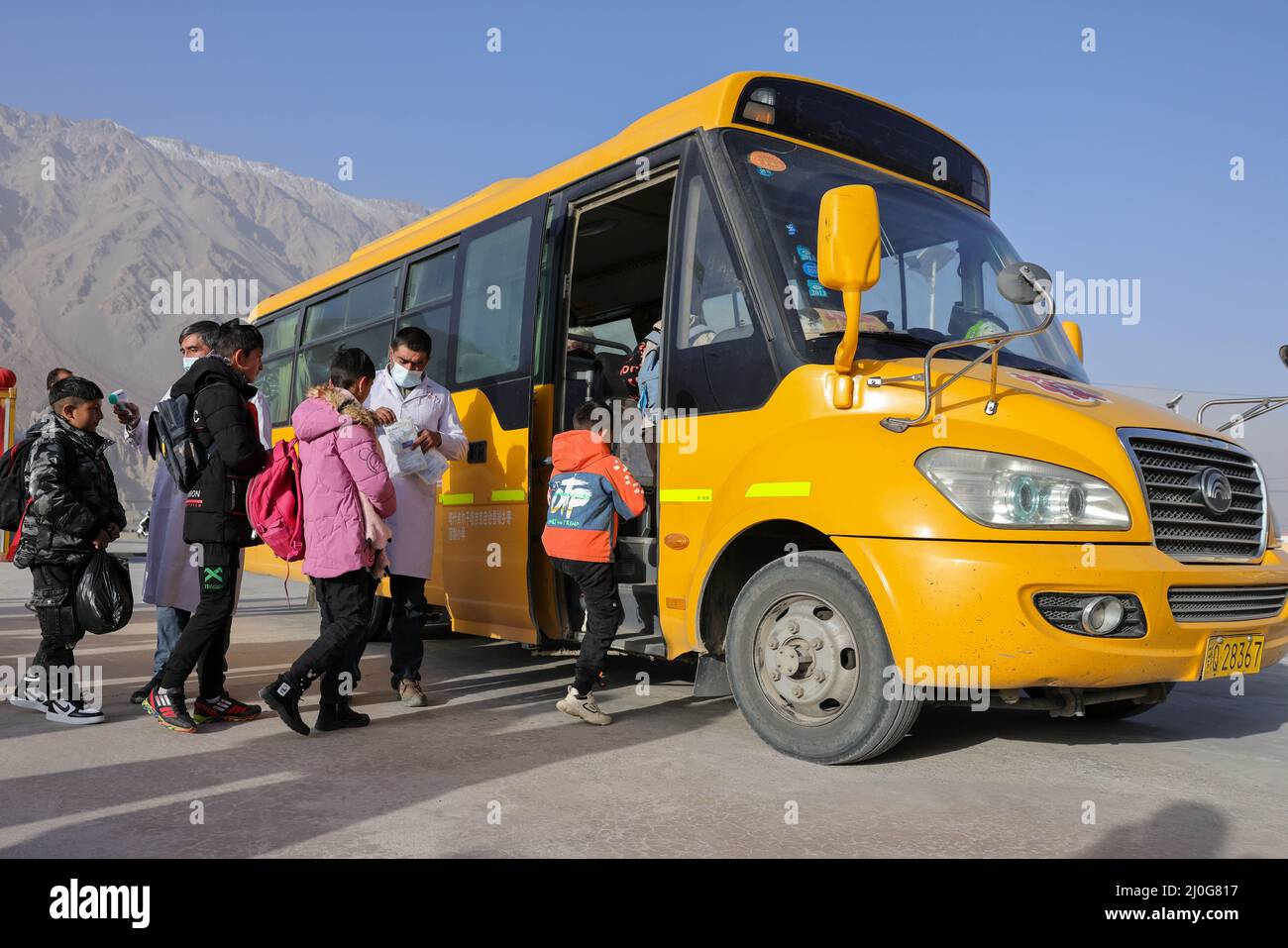 Urumqi, China's Xinjiang Uygur Autonomous Region. 25th Feb, 2022 ...