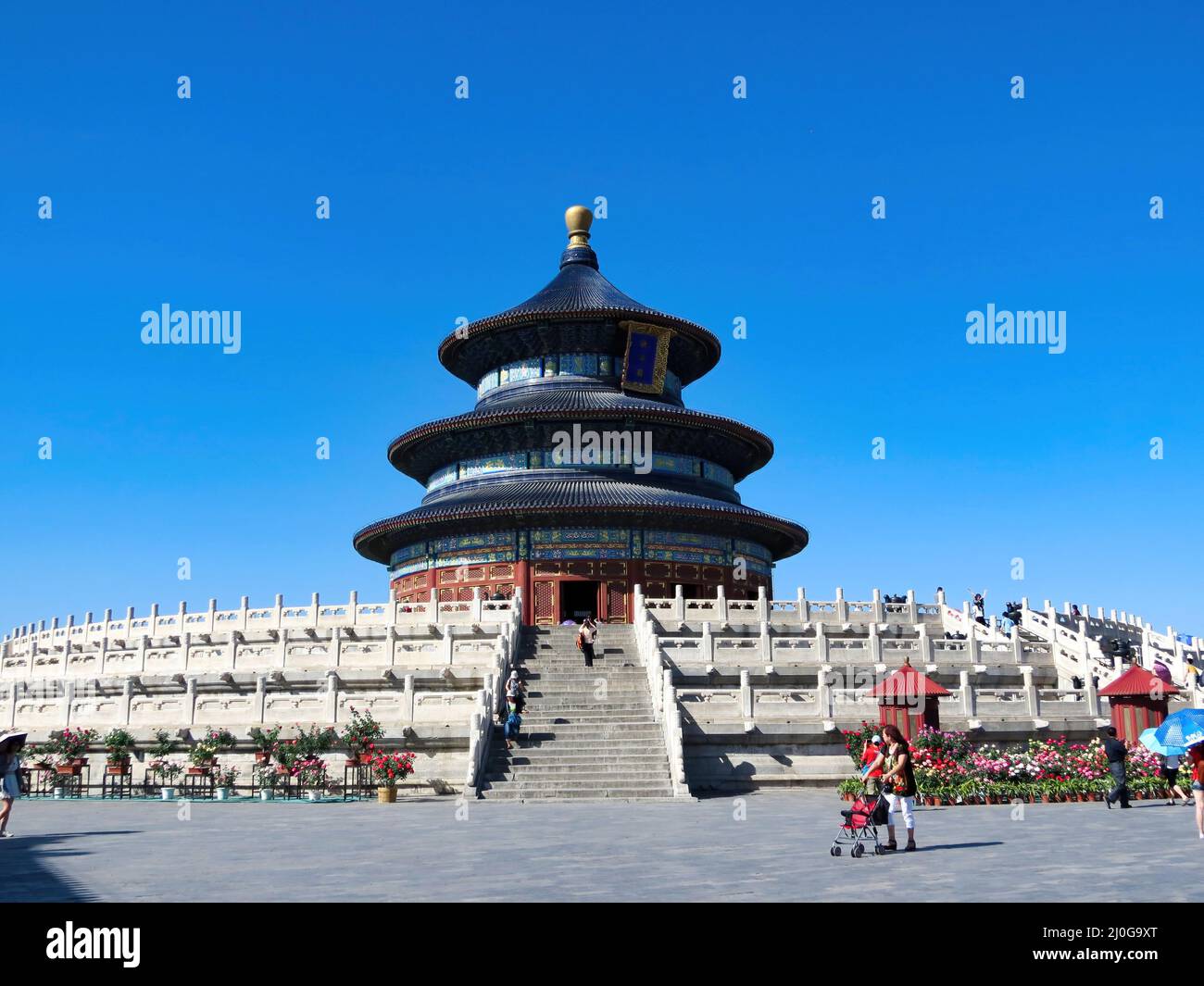 Beautiful shot of The Temple of Heaven in Beijing, China at sunny day ...