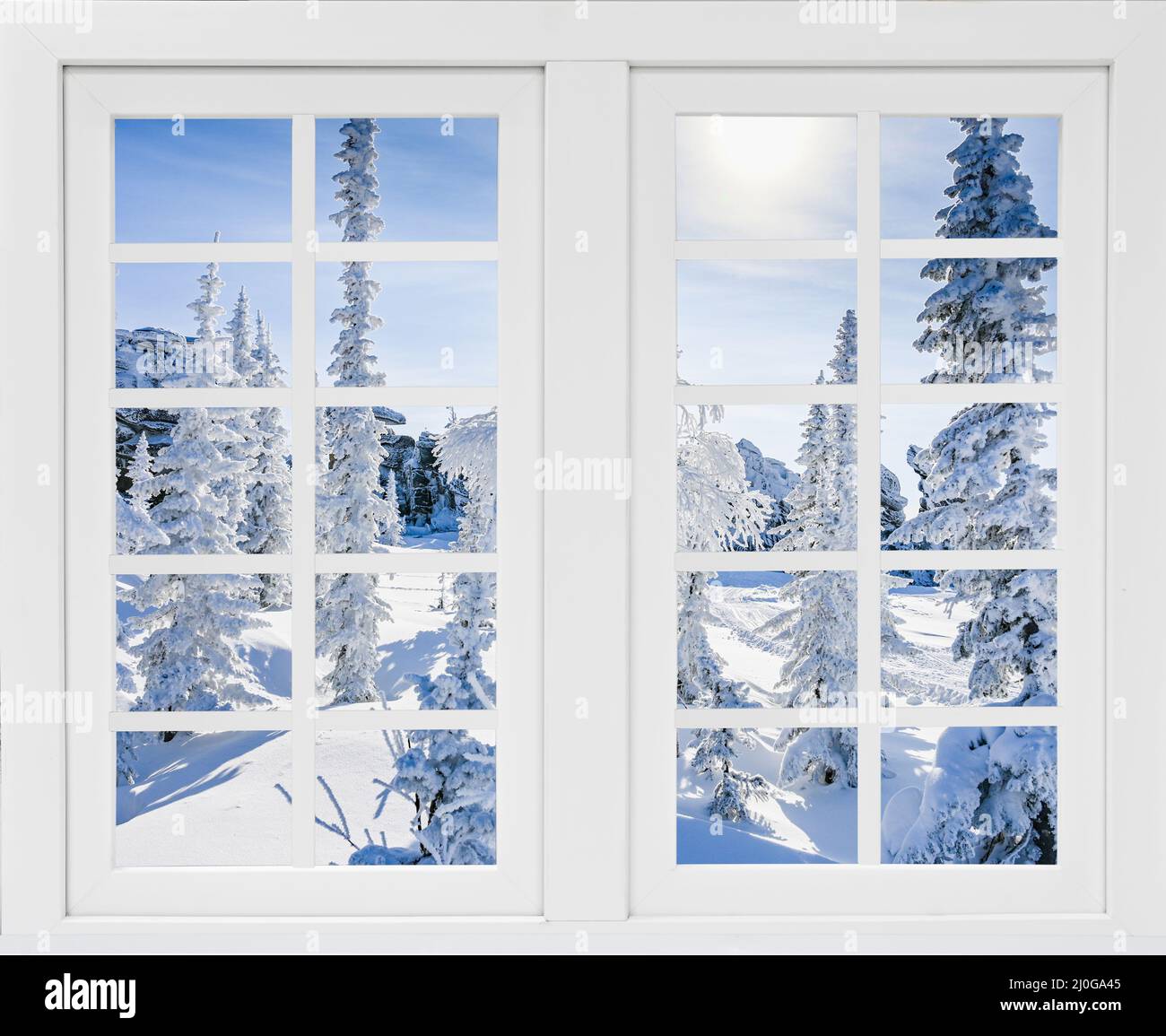 House windows park view hi-res stock photography and images - Alamy