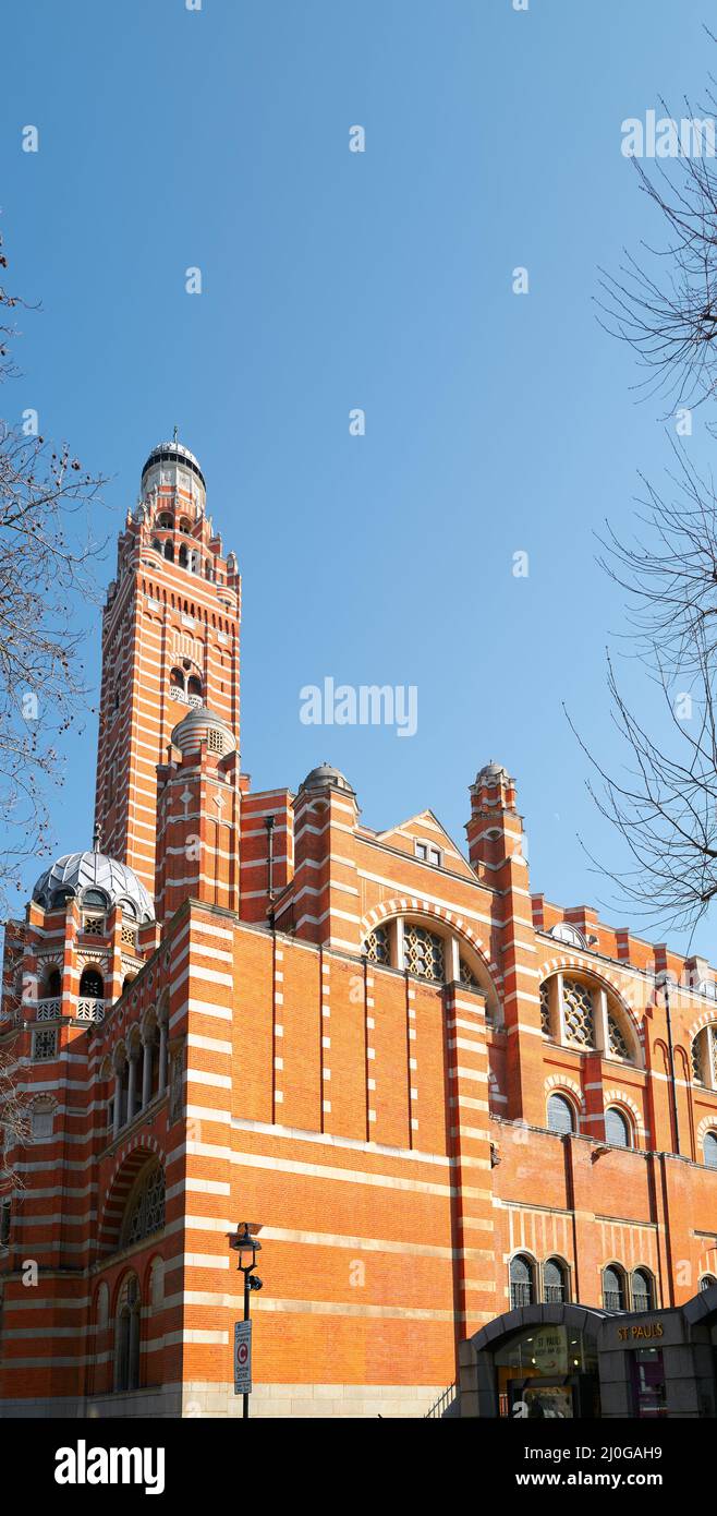 Westminster Cathedral London England Stock Photo Alamy