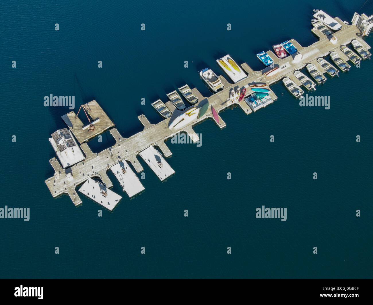 Aerial view miramar reservoir hi-res stock photography and images - Alamy