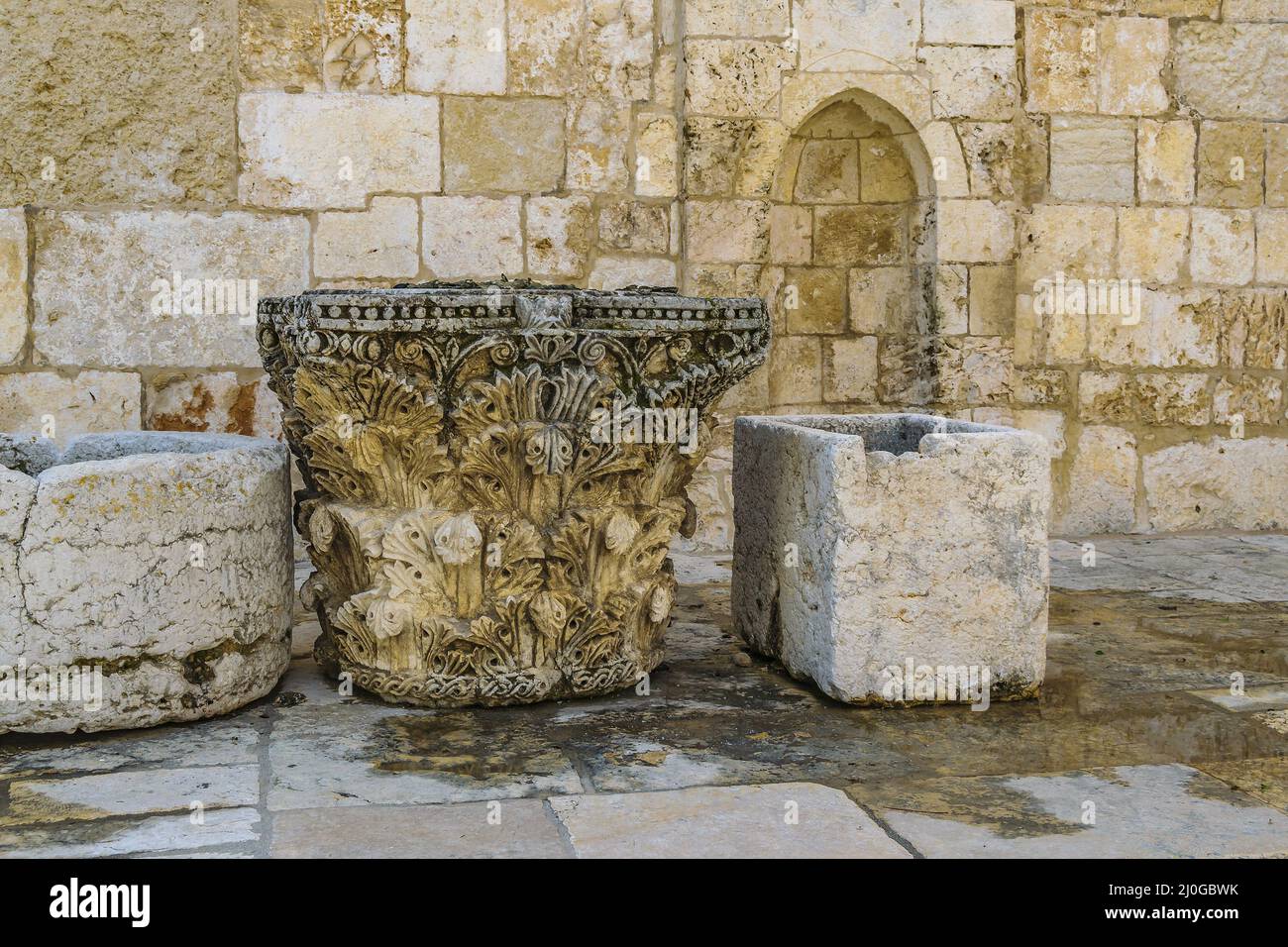 Ancient Buildings, Old Jerusalem Stock Photo - Alamy
