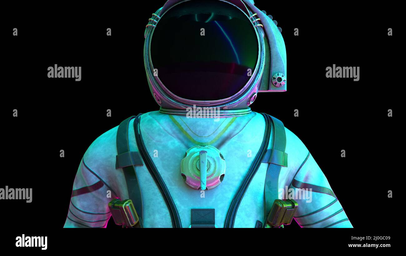 Astronaut Future Armor Render