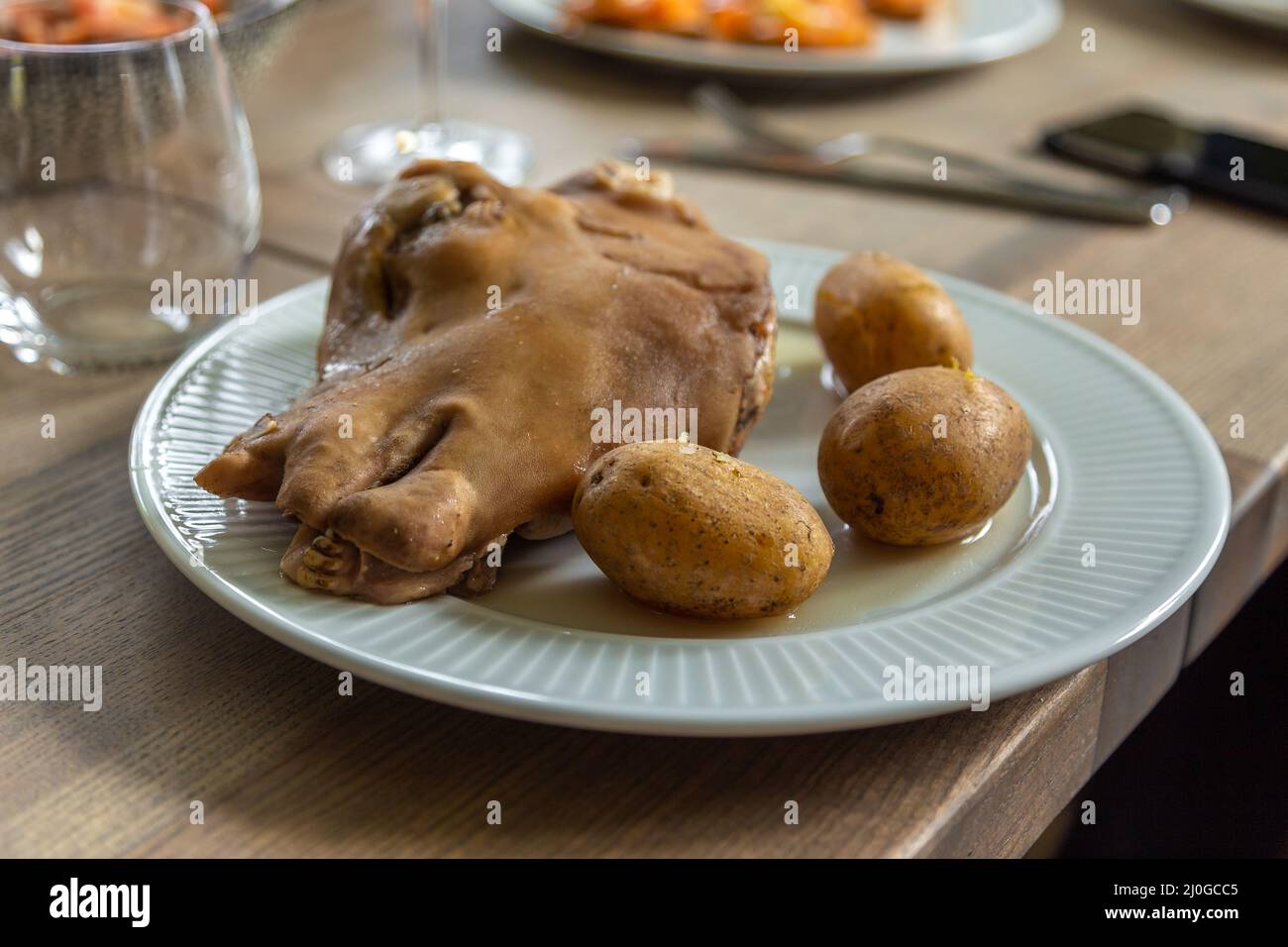 Faroe islands lamb meat hi-res stock photography and images - Alamy