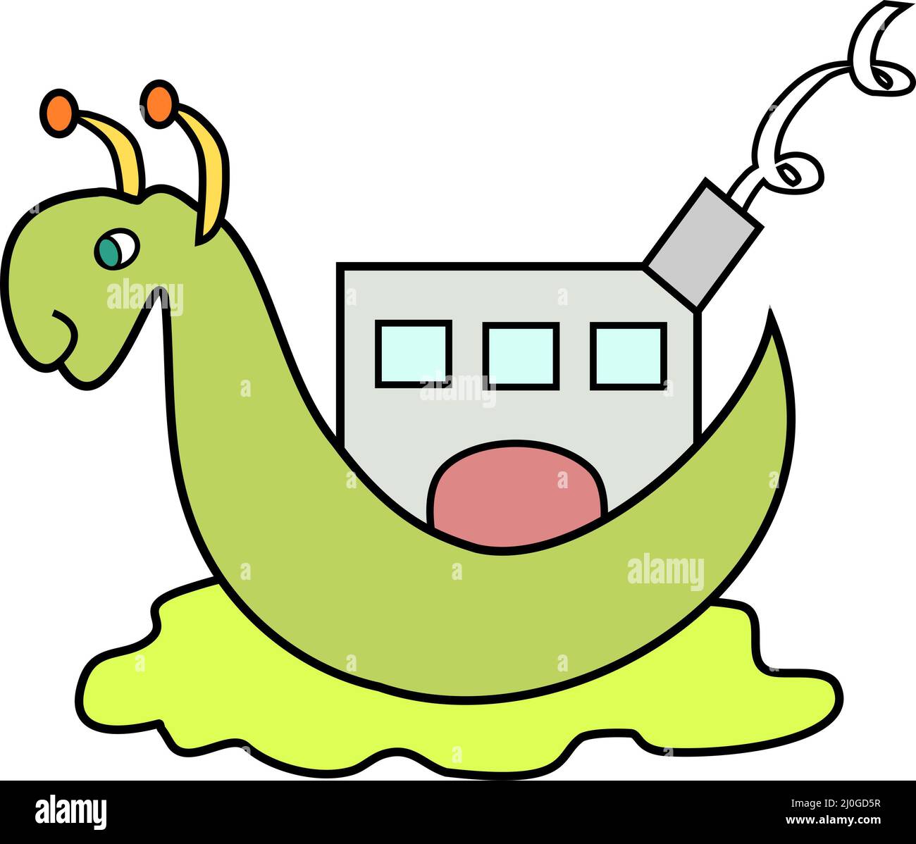 Mucus slug slime hi-res stock photography and images - Alamy