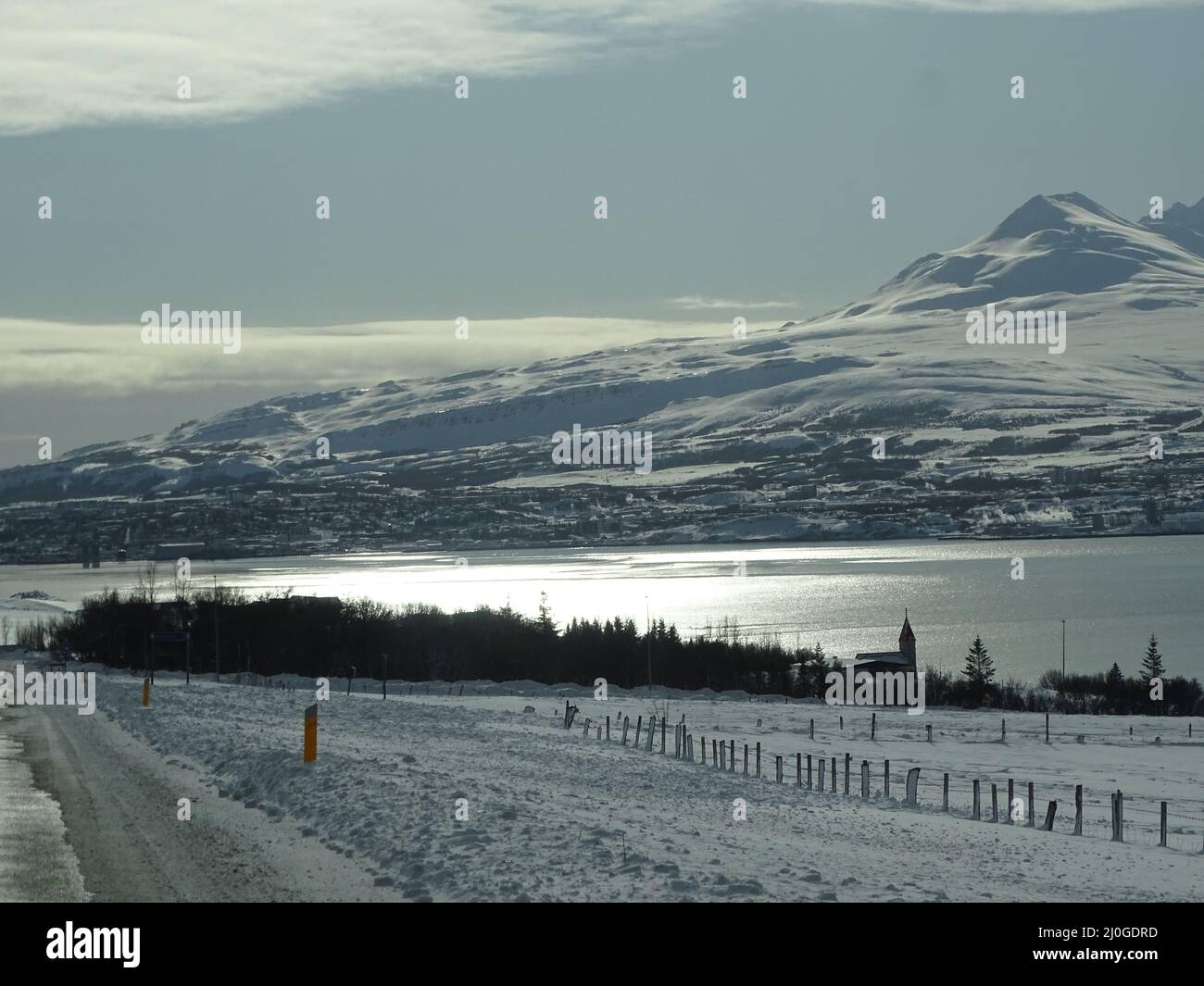 Winter in akureyri iceland hi-res stock photography and images - Alamy