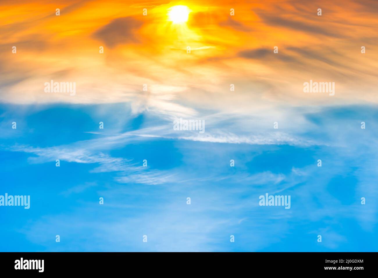 Sun sky dusk hi-res stock photography and images - Alamy