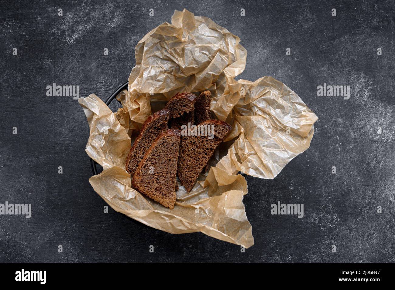 Sliced craft rye bread hi-res stock photography and images - Alamy