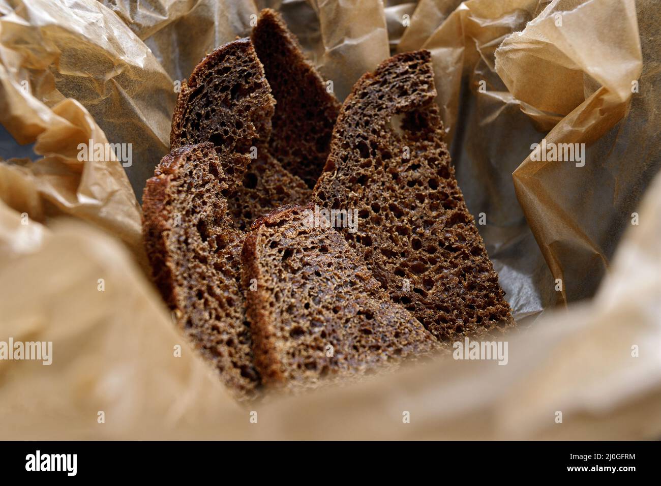 Sliced craft rye bread hi-res stock photography and images - Alamy