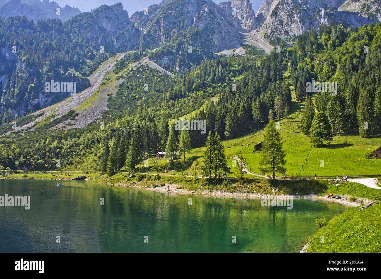 View to gosau hi-res stock photography and images - Alamy