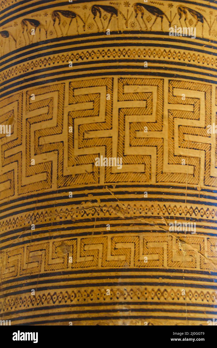 Ceramic Greek Art Stock Photo - Alamy