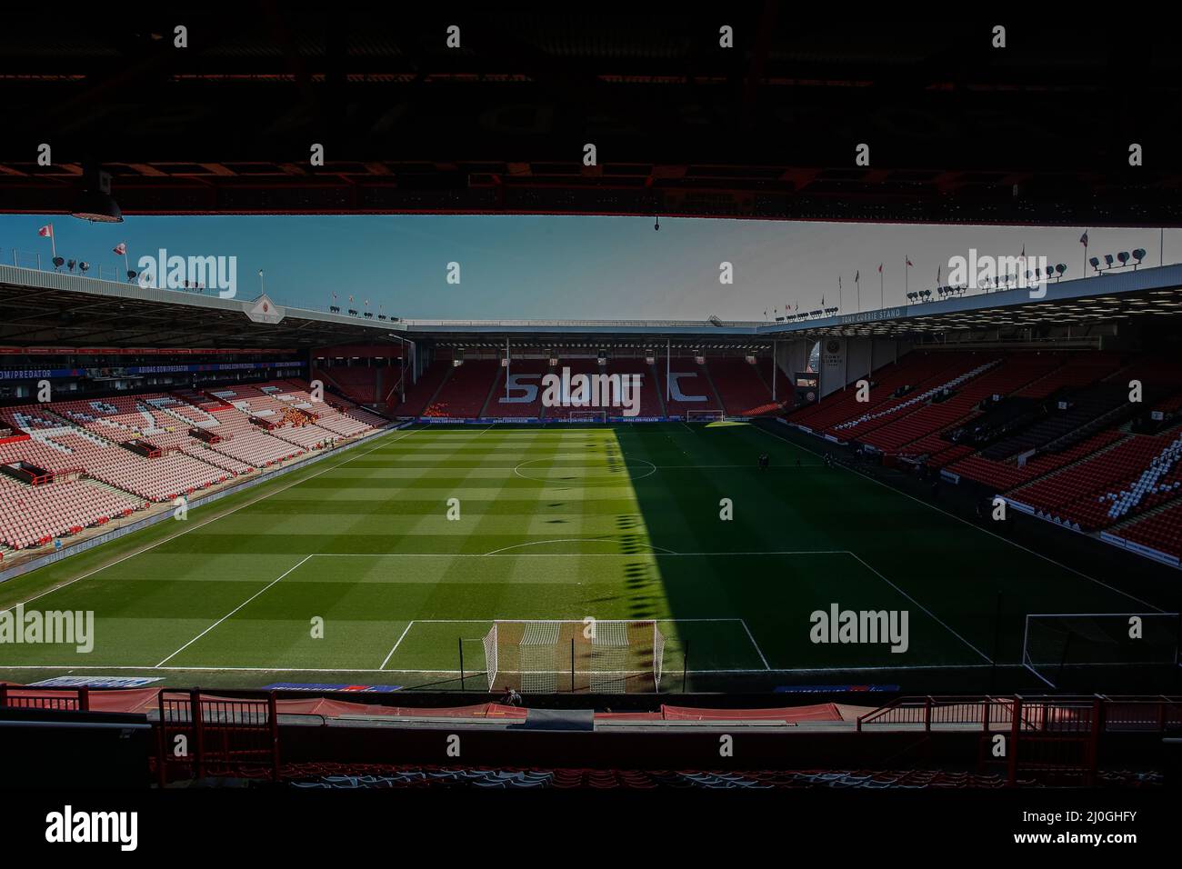 A general view of Bramall Lane Stock Photo - Alamy