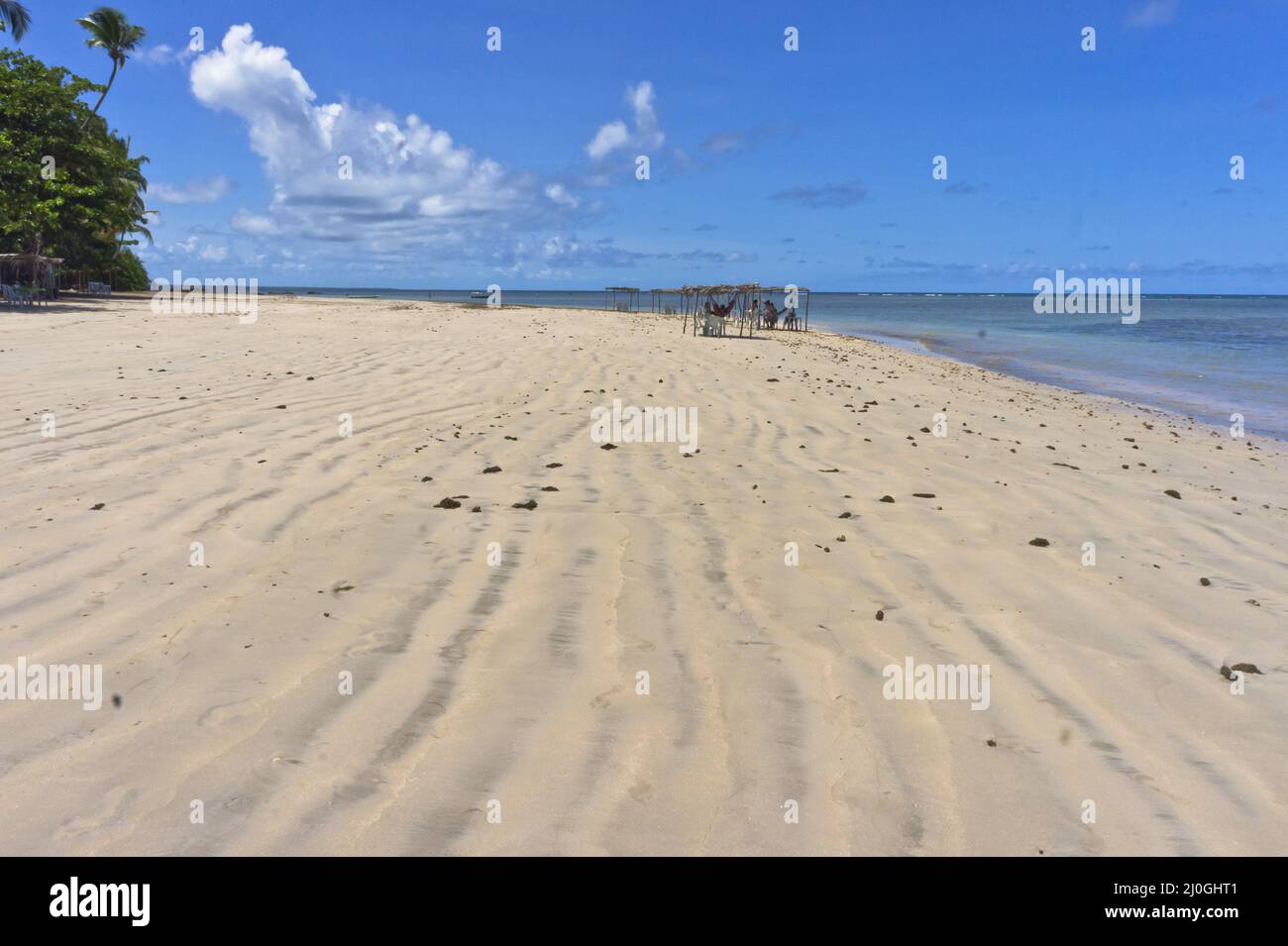 Morro de Sao Paulo, Boipeba Tropical beach view, Bahia, Brazil, South ...