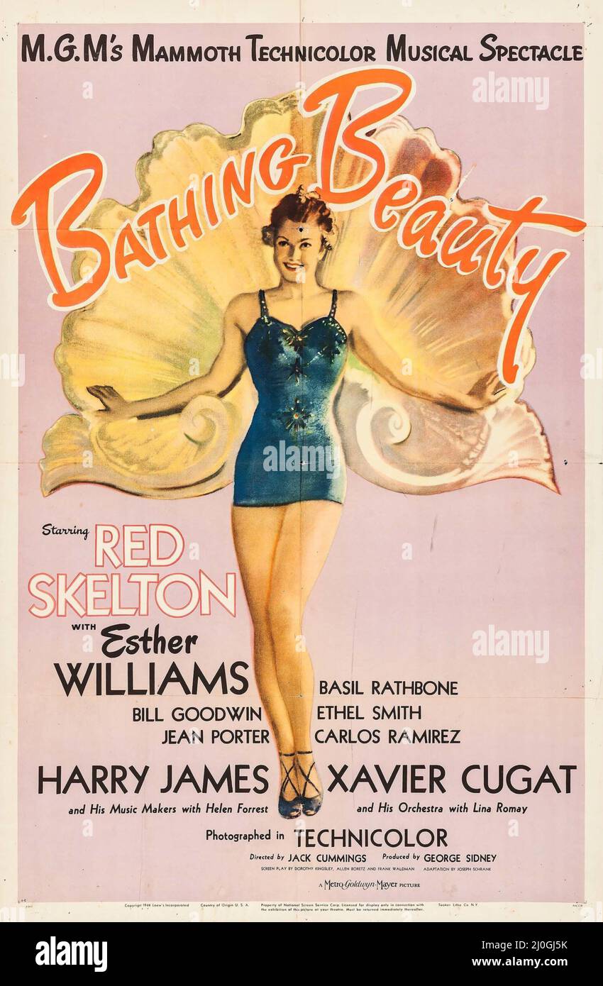 ESTHER WILLIAMS in BATHING BEAUTY (1944), directed by GEORGE SIDNEY ...