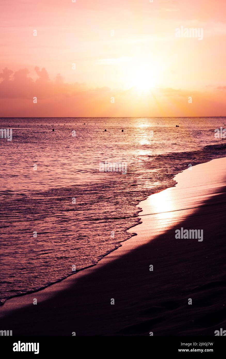 Caribbean wallpaper hi-res stock photography and images - Alamy