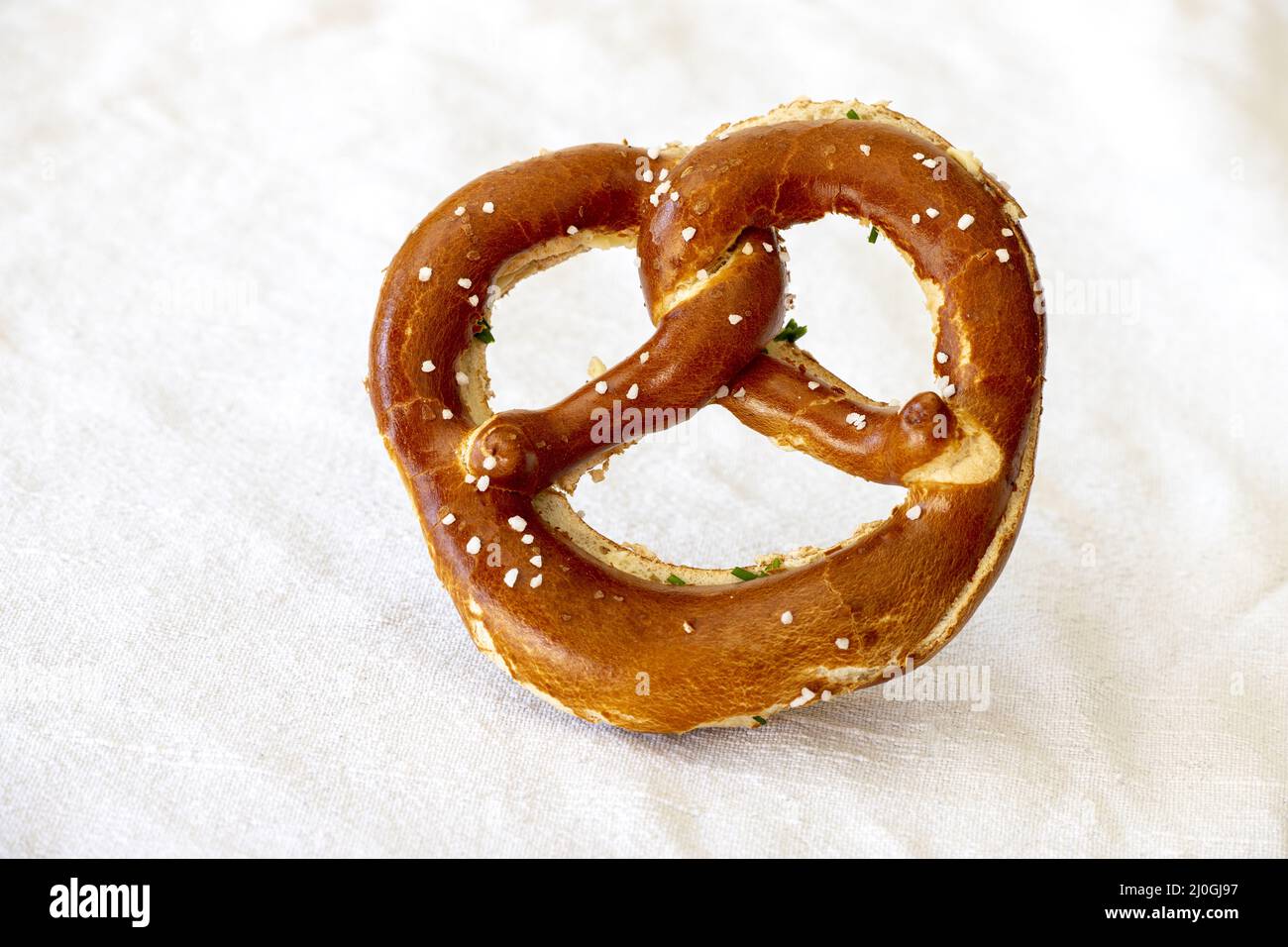 Soft pretzels on white hi-res stock photography and images - Alamy