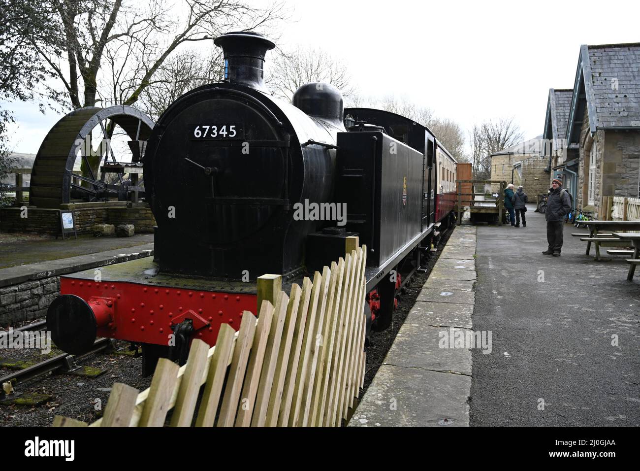 Hawes train station yorkshire dales hi-res stock photography and images ...