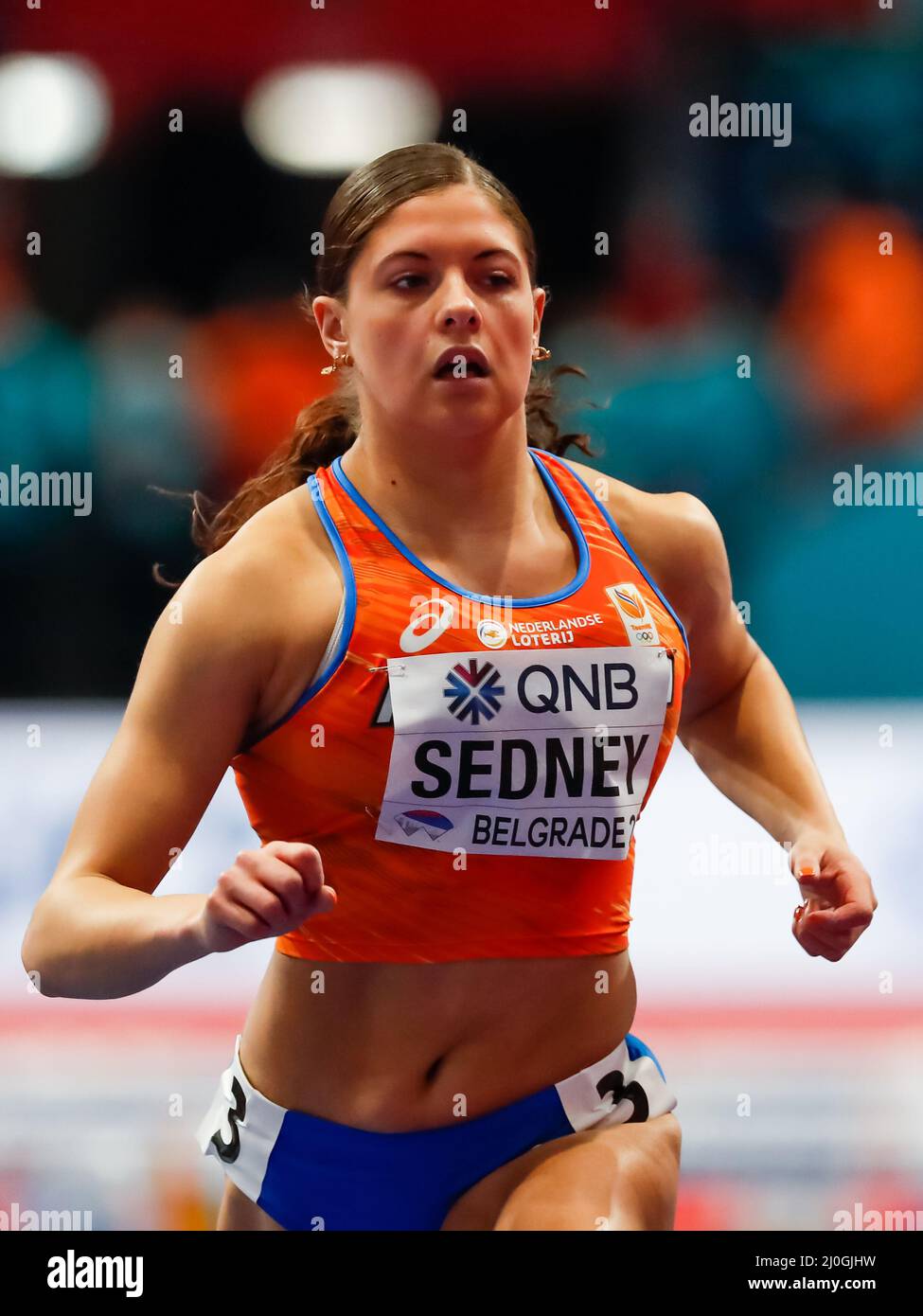 Belgrade, Serbia. 19th Mar, 2022. Zoe Sedney of the Netherlands ...