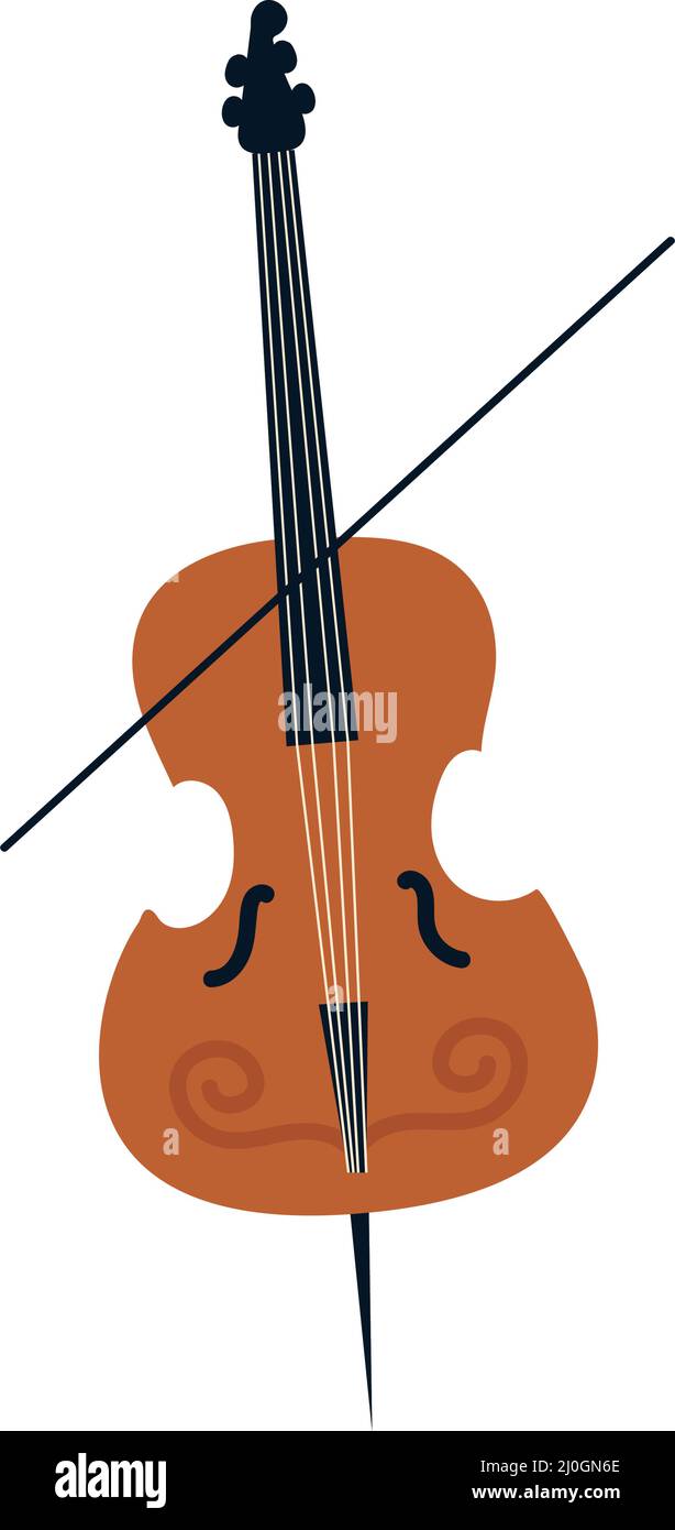 cello musical instrument Stock Vector Image & Art - Alamy