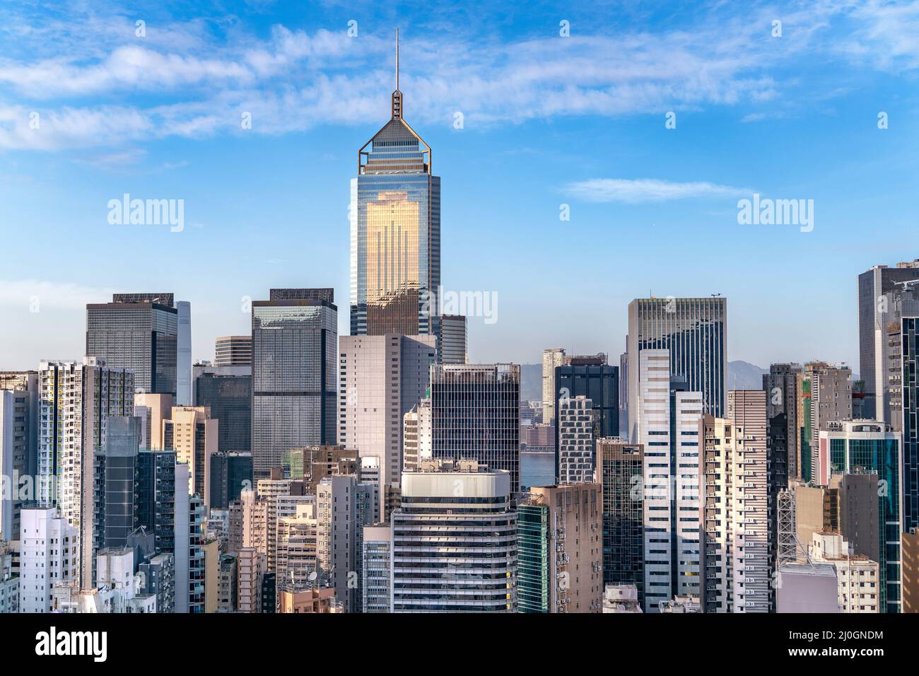 Aerial vertical view rooftop skyscrapers hi-res stock photography and ...