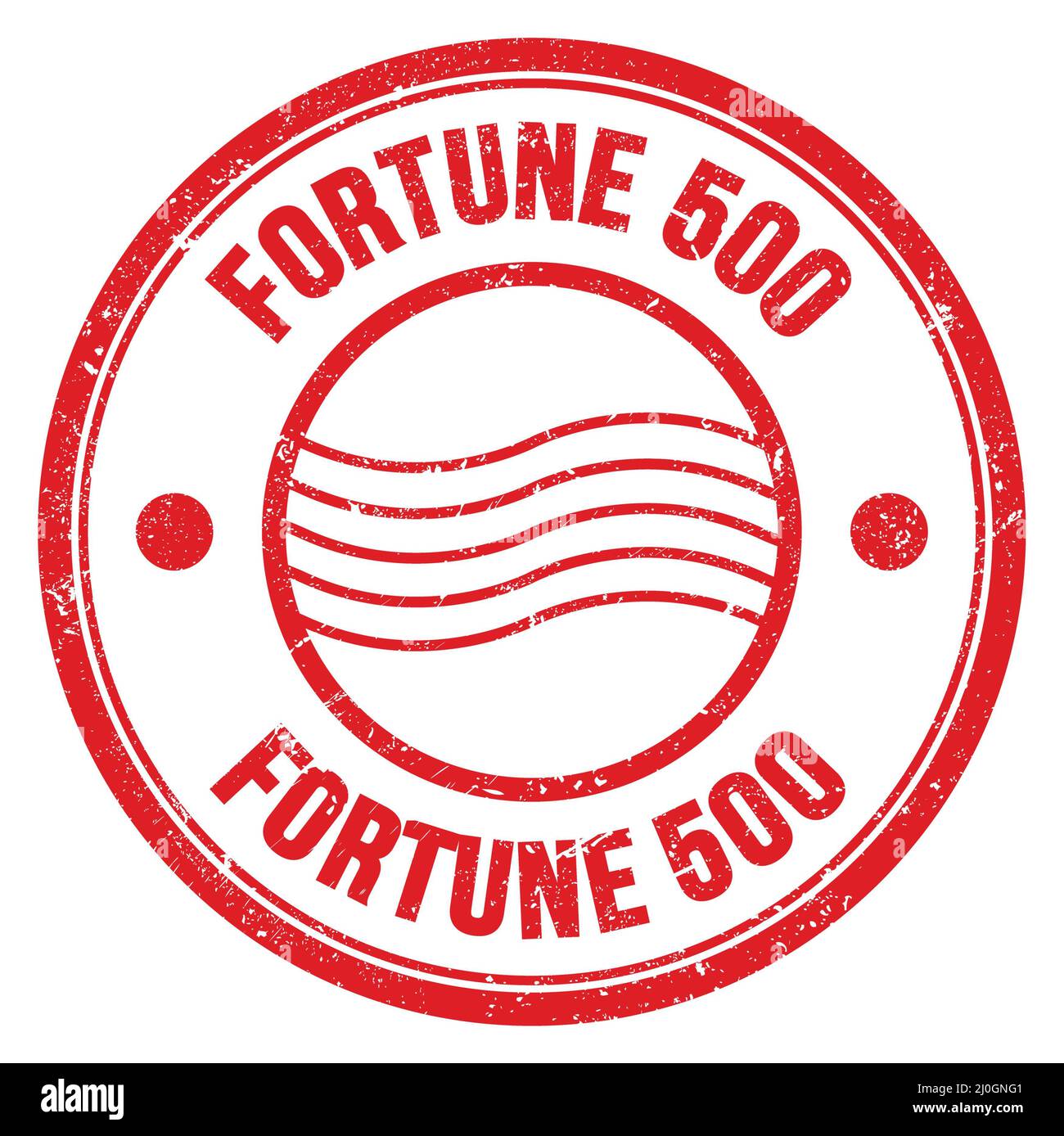 FORTUNE 500 word written on red round postal stamp sign Stock Photo - Alamy