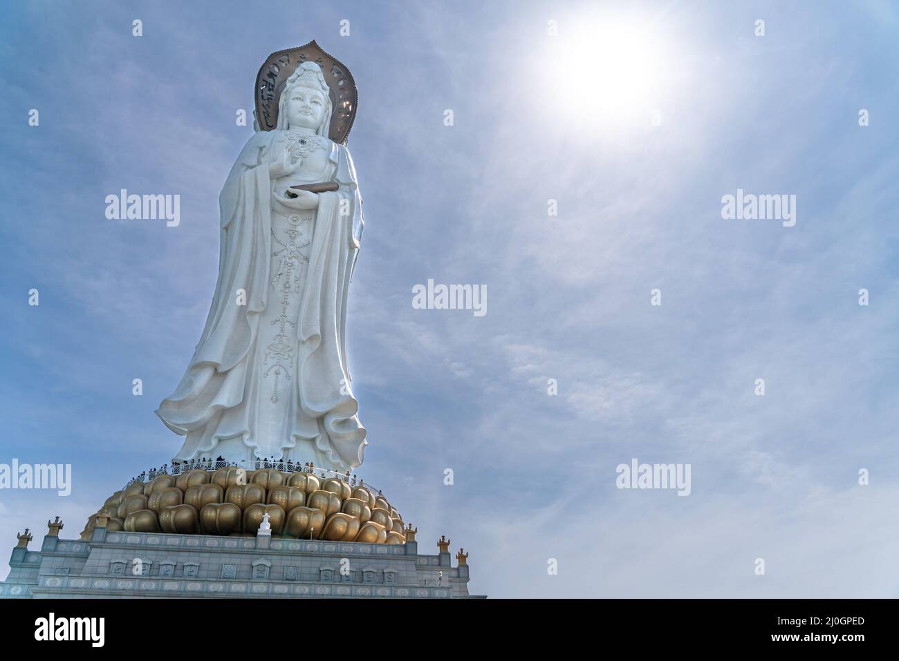 The Nanshan Temple - buddhist temple in Sanya, Hainan province in China ...