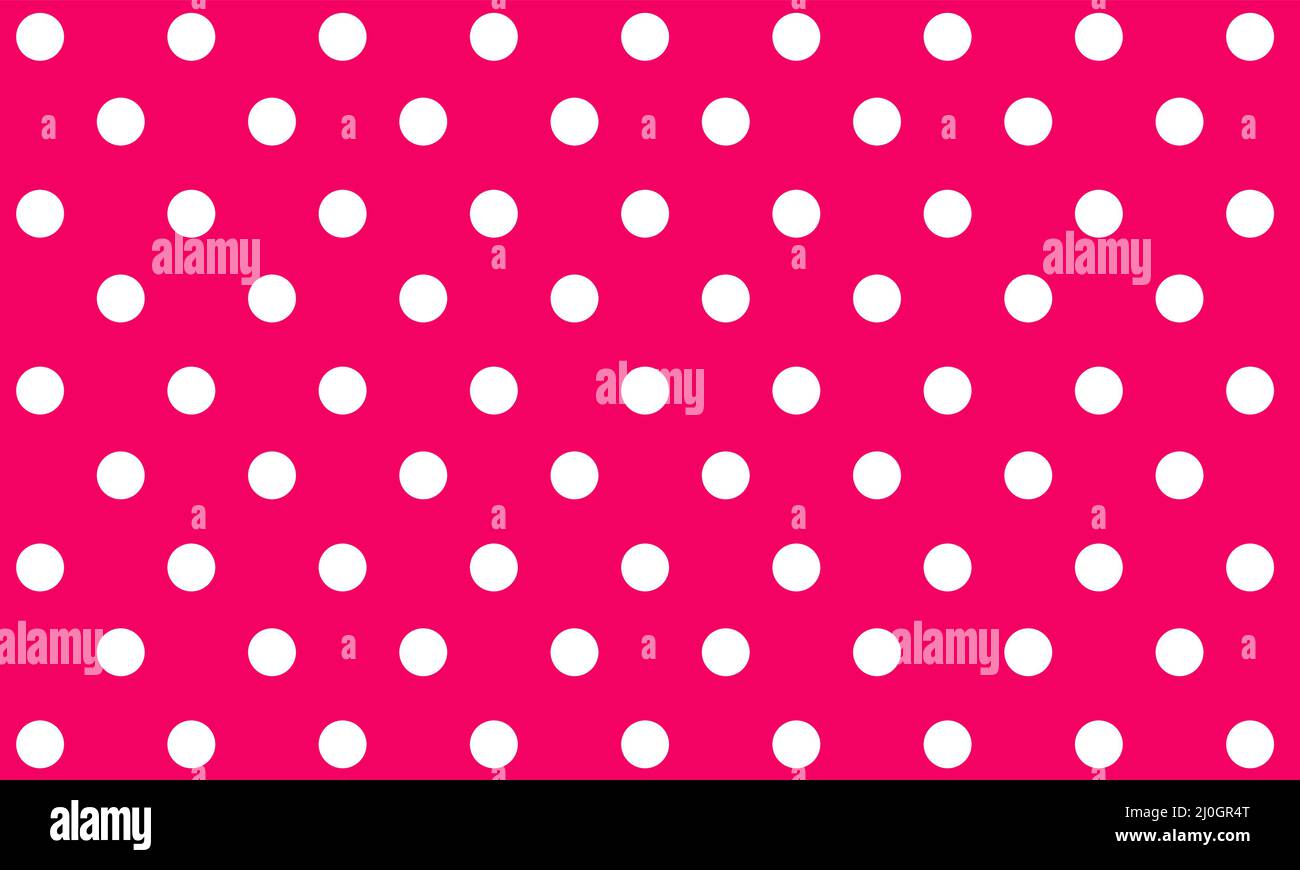 Polka dots in white Stock Vector Images - Alamy