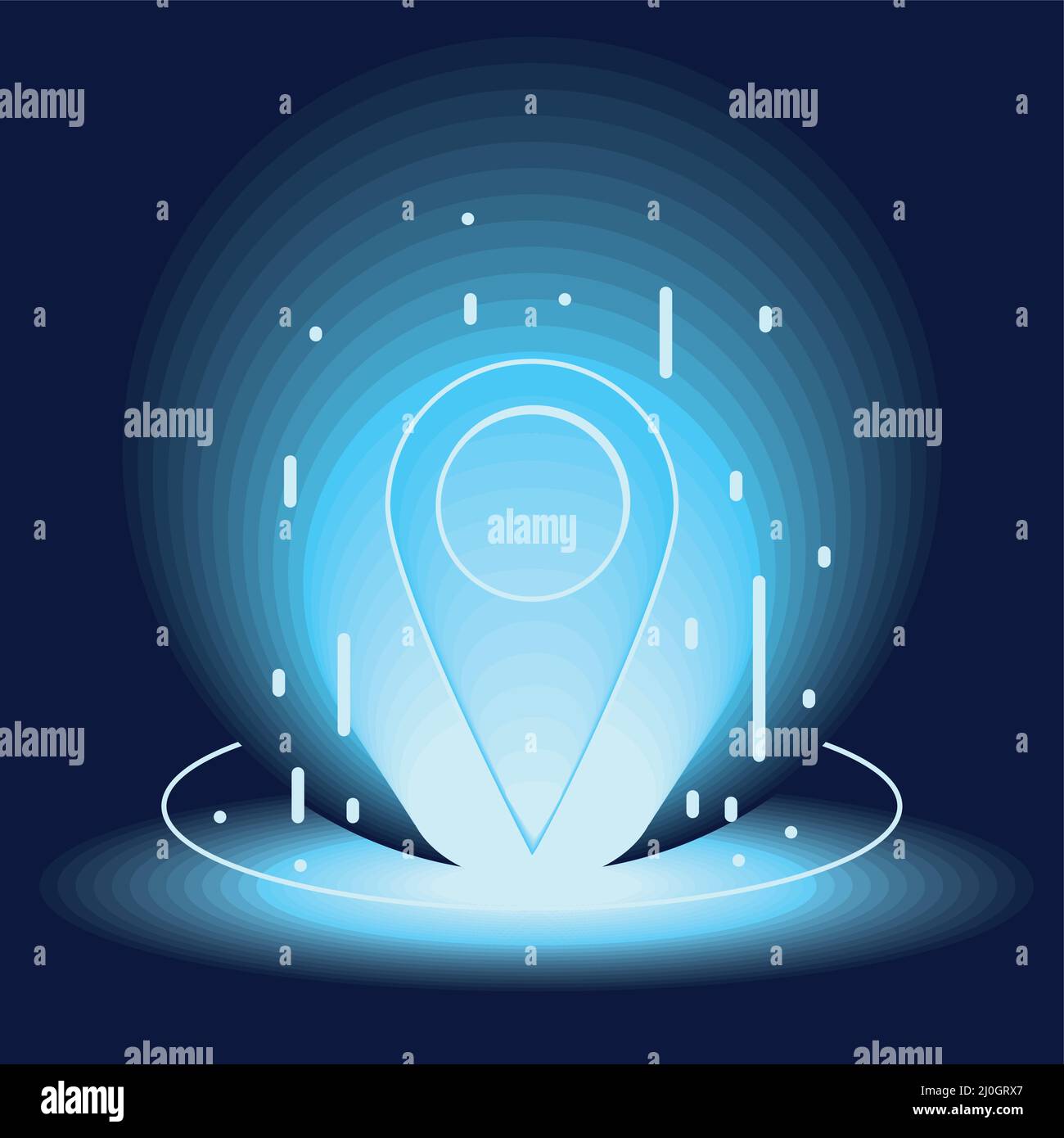 tech digital gps navigation Stock Vector Image & Art - Alamy