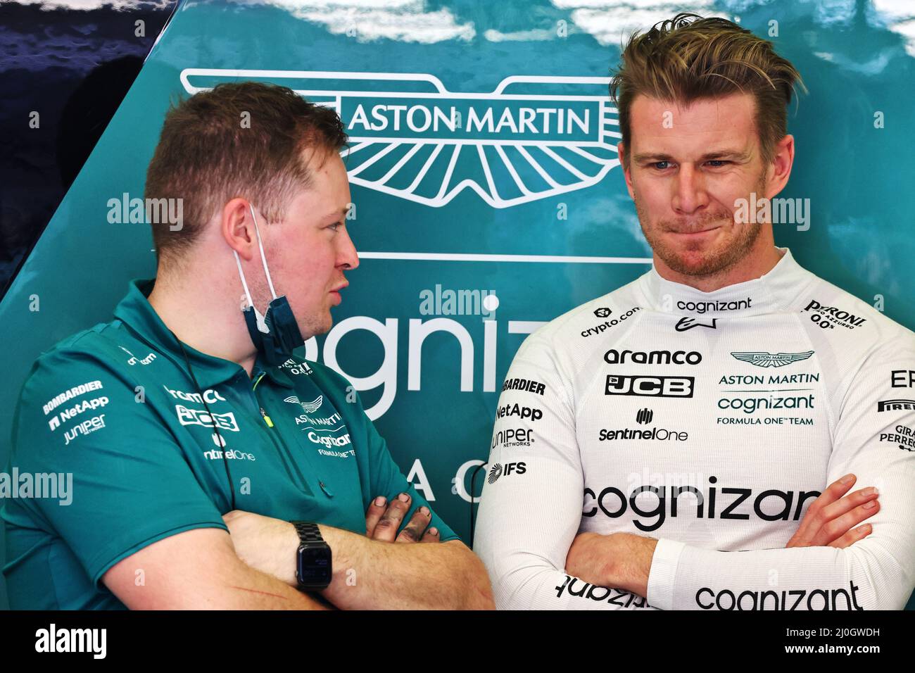 Nico Hulkenberg (GER) Aston Martin F1 Team Reserve Driver. 19.03.2022 ...
