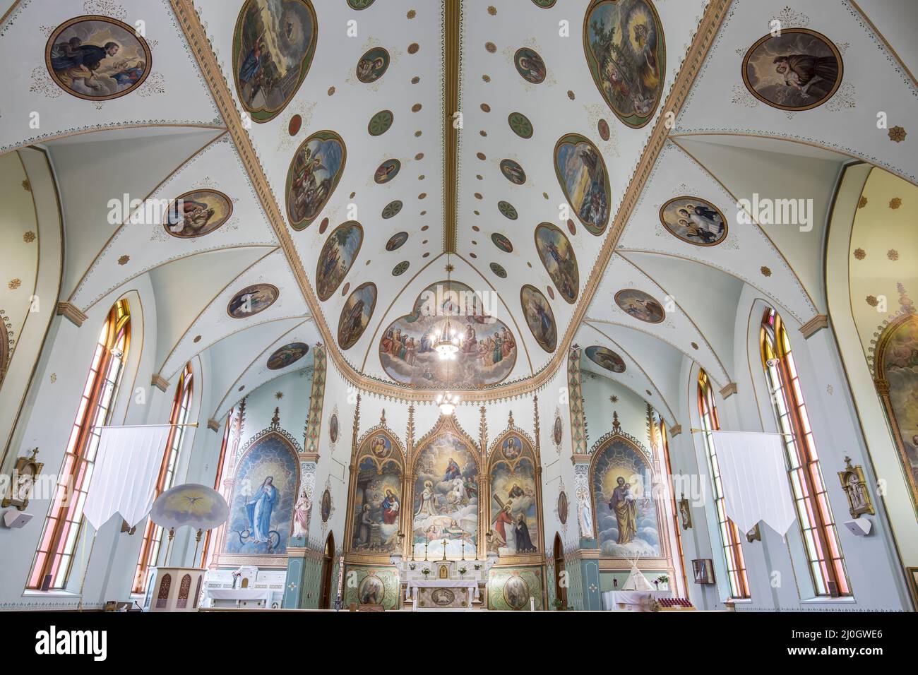 Ignatius catholic cathedral hi-res stock photography and images - Alamy