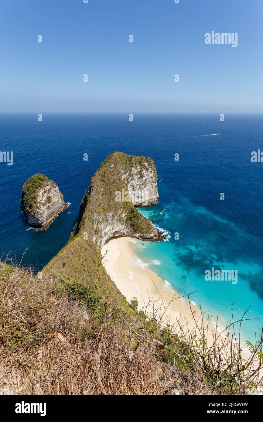 Manta Bay on Nusa Penida Island, Indonesia Stock Photo - Alamy