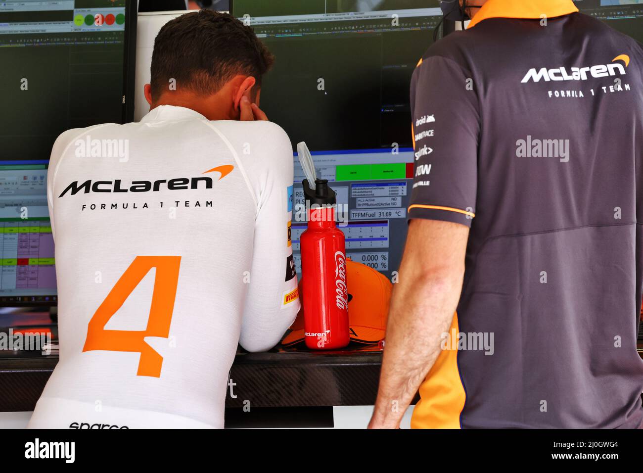 Lando Norris (GBR) McLaren. 19.03.2022. Formula 1 World Championship ...