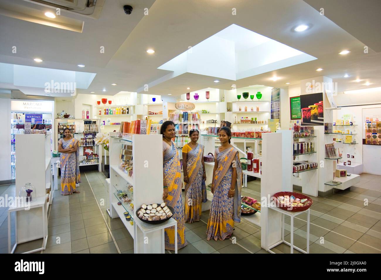 Pondicherry, July 2016 - Kalki boutique in Mission street sells many ...
