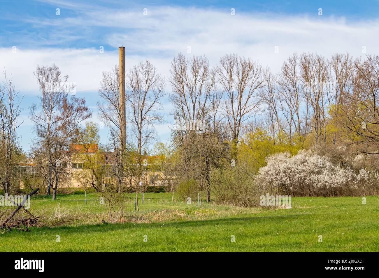 Leipzig river hi-res stock photography and images - Alamy