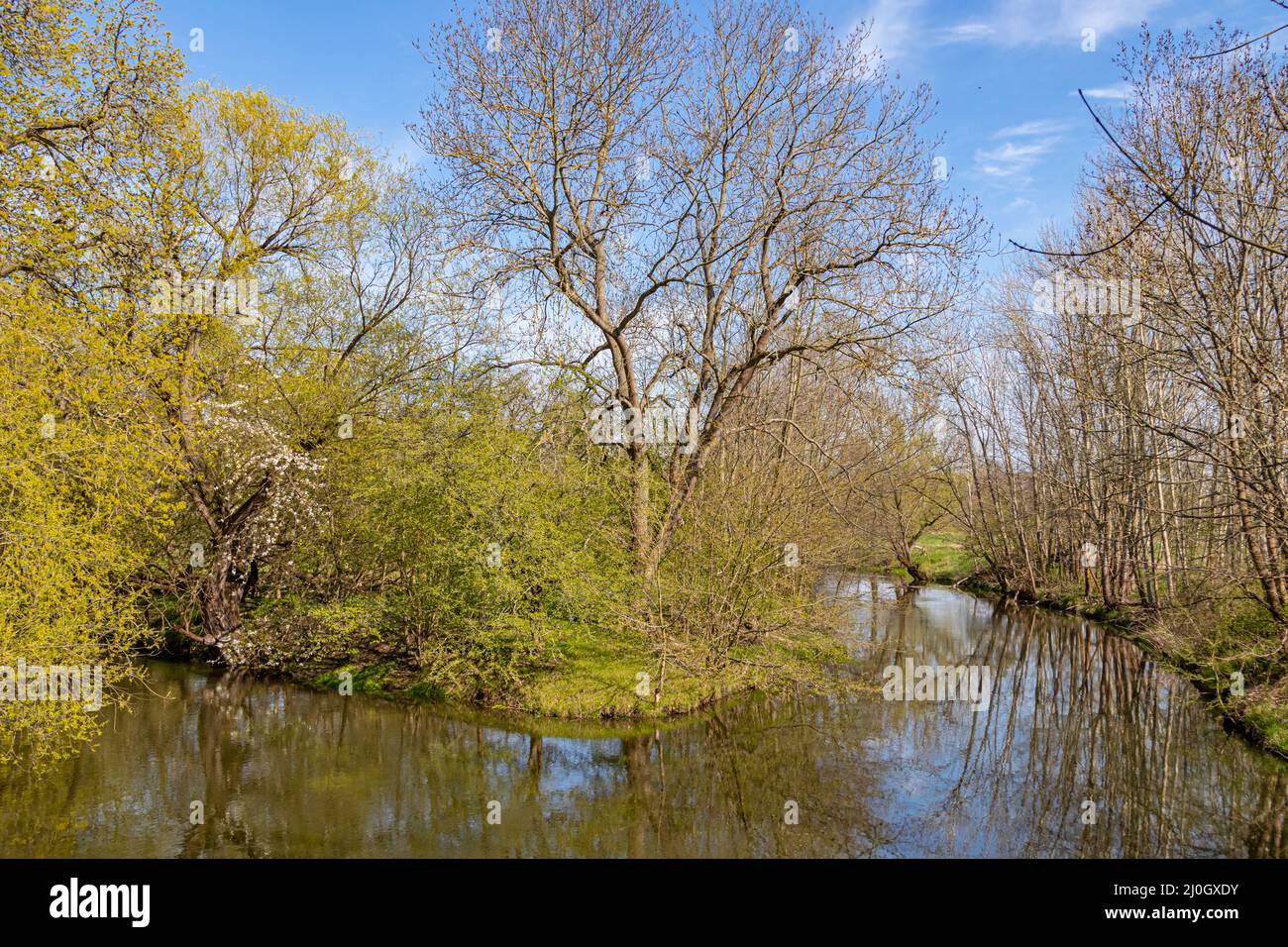 Leipzig river hi-res stock photography and images - Alamy