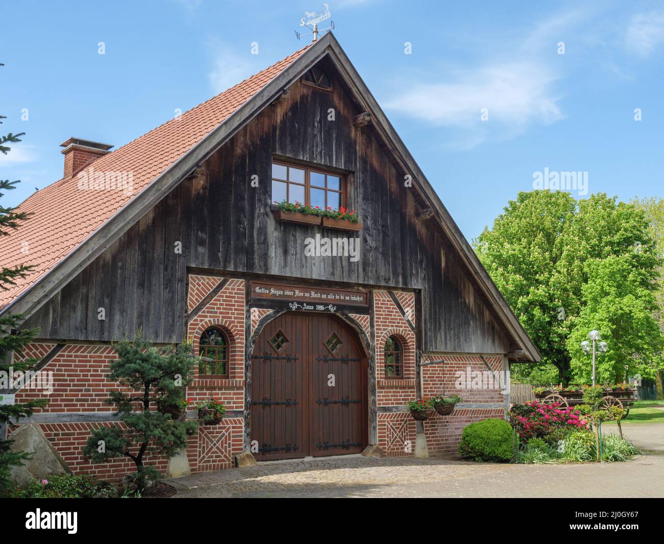 Old german house hi-res stock photography and images - Alamy