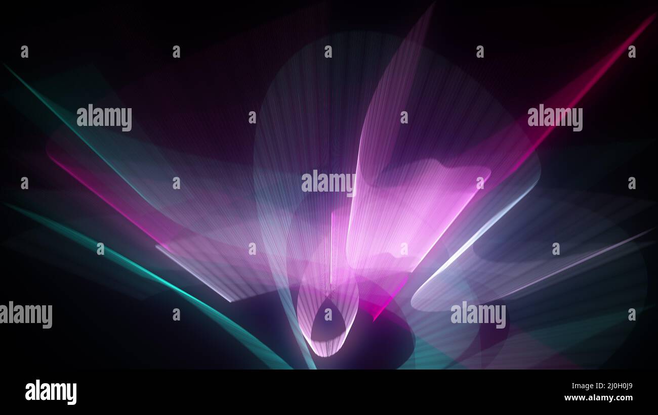 Laser wave show Stock Photo - Alamy