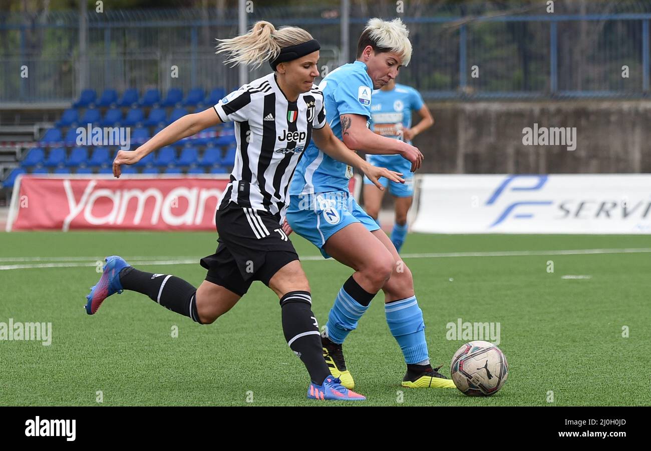 Tuina Annika Hyyrynen (2) Juventus Women e Claudia Mauri (88) Napoli ...