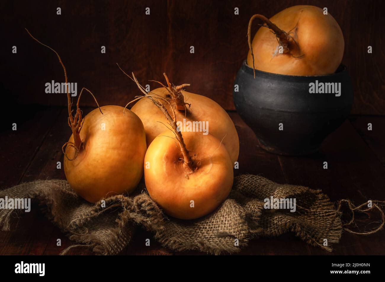 Orange turnip hi-res stock photography and images - Alamy