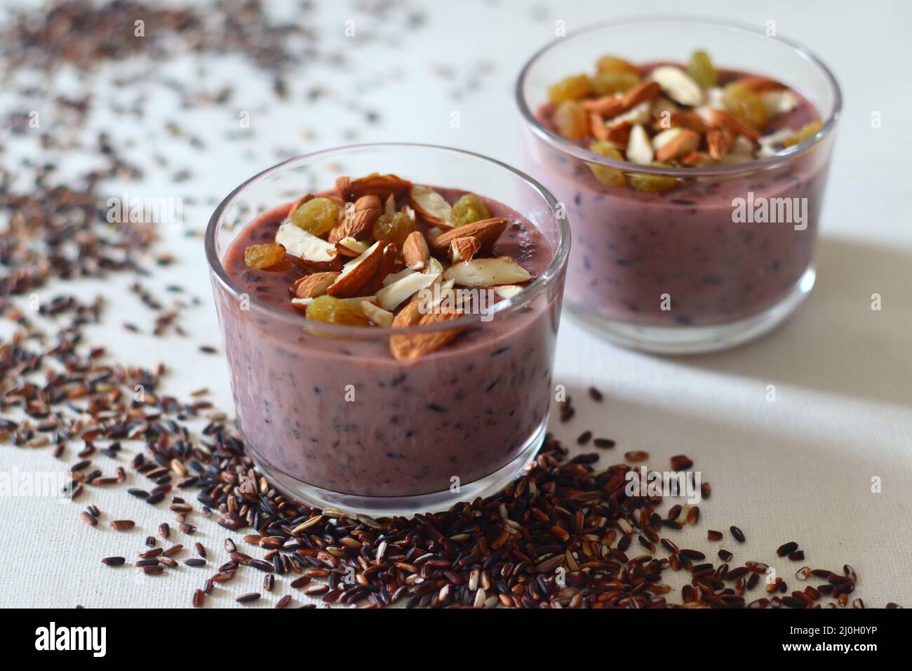 Black rice pudding bali hi-res stock photography and images - Alamy