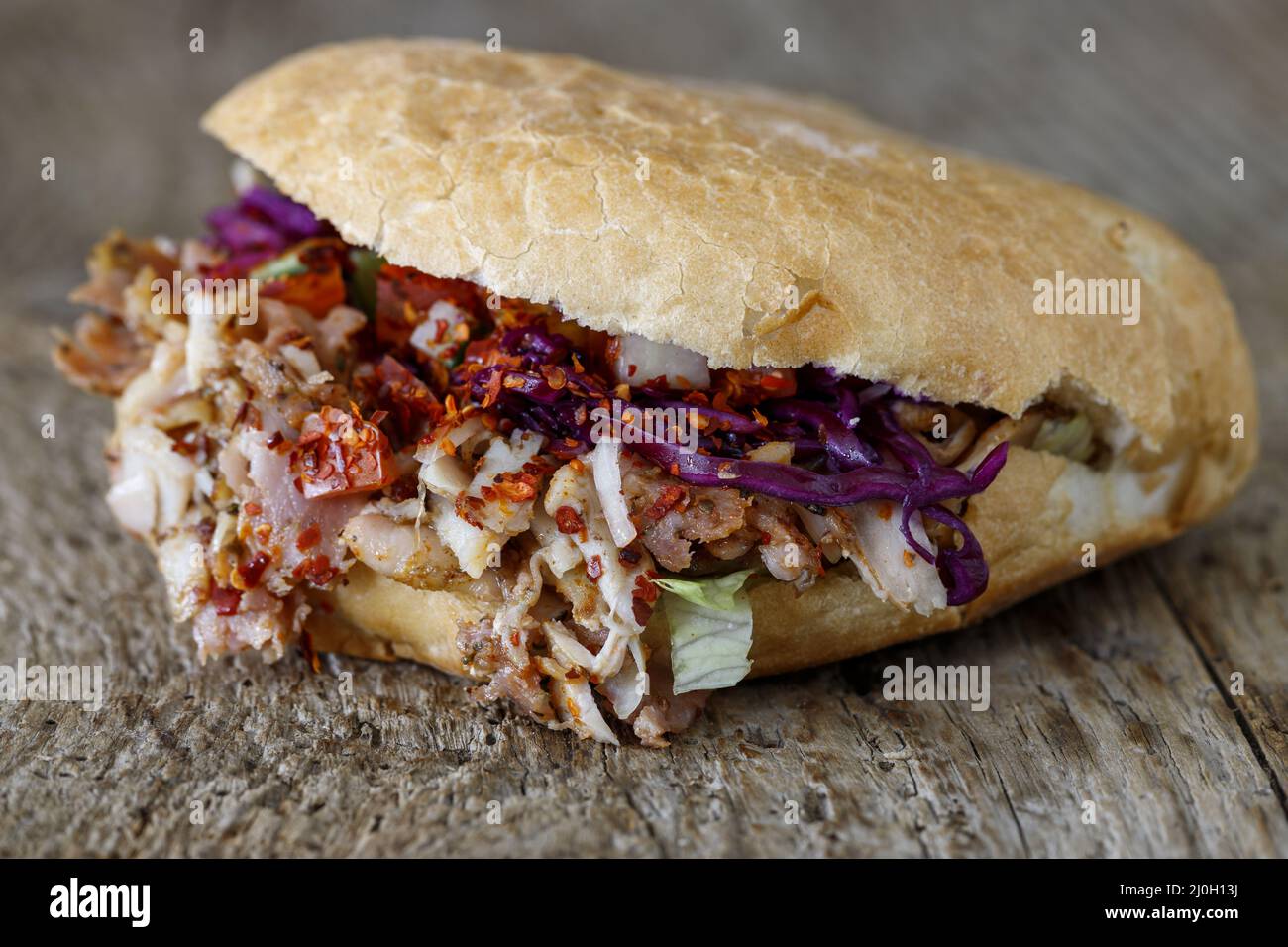 Kebab kebab on wood Stock Photo - Alamy