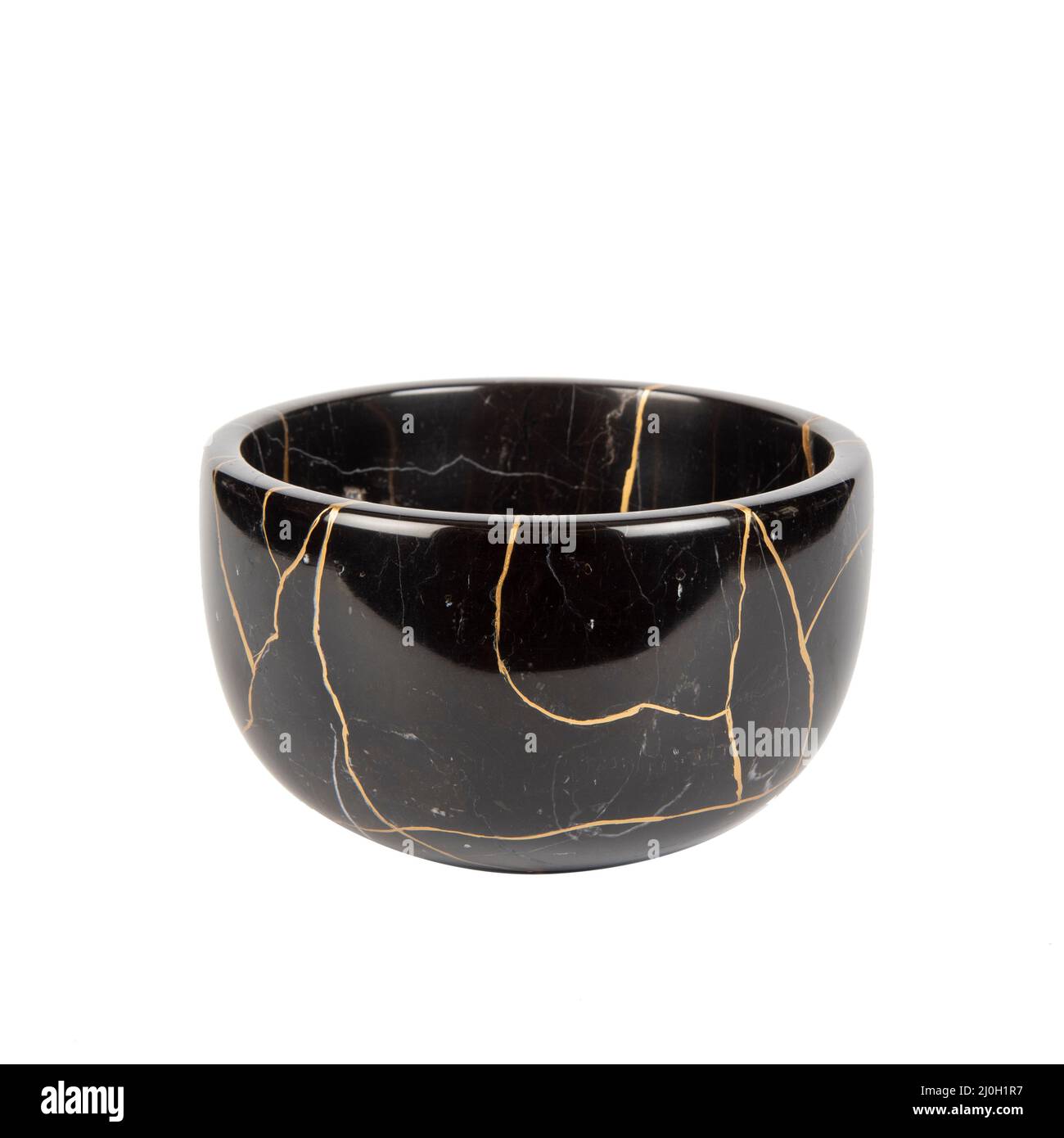 luxury home decor marble object isolated on white Stock Photo - Alamy