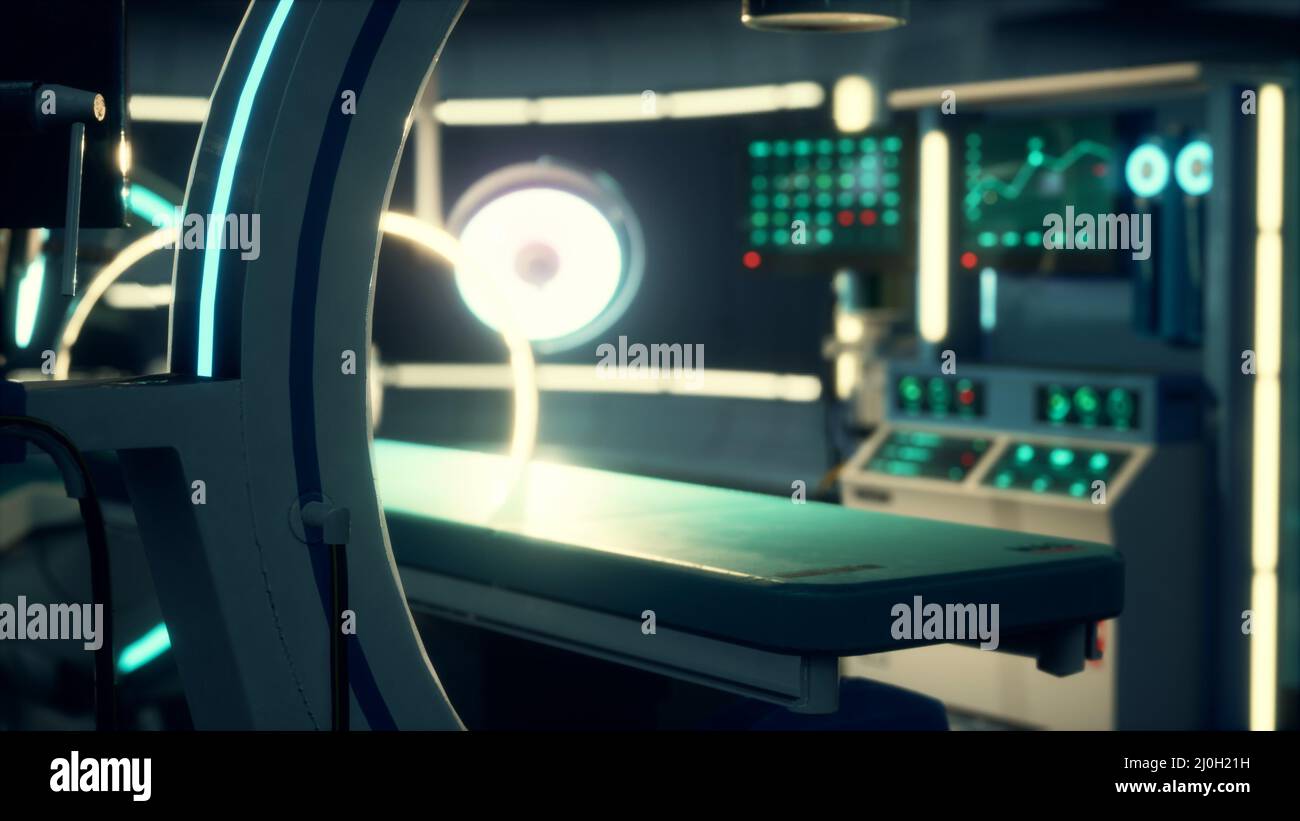 Futuristic medical treatment room hi-res stock photography and images ...