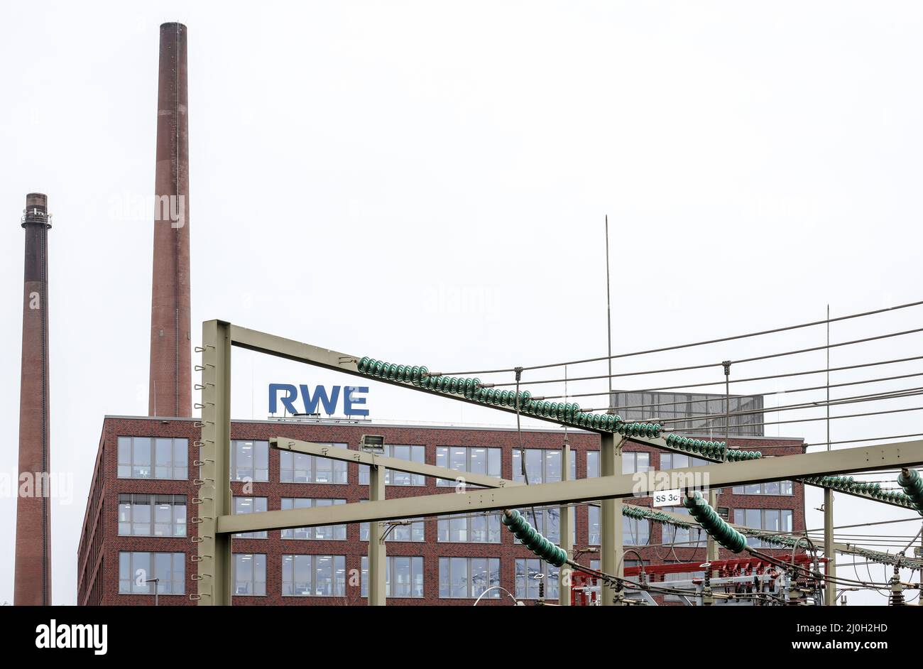 Essen, North Rhine-Westphalia, Germany - RWE headquarters, new RWE ...