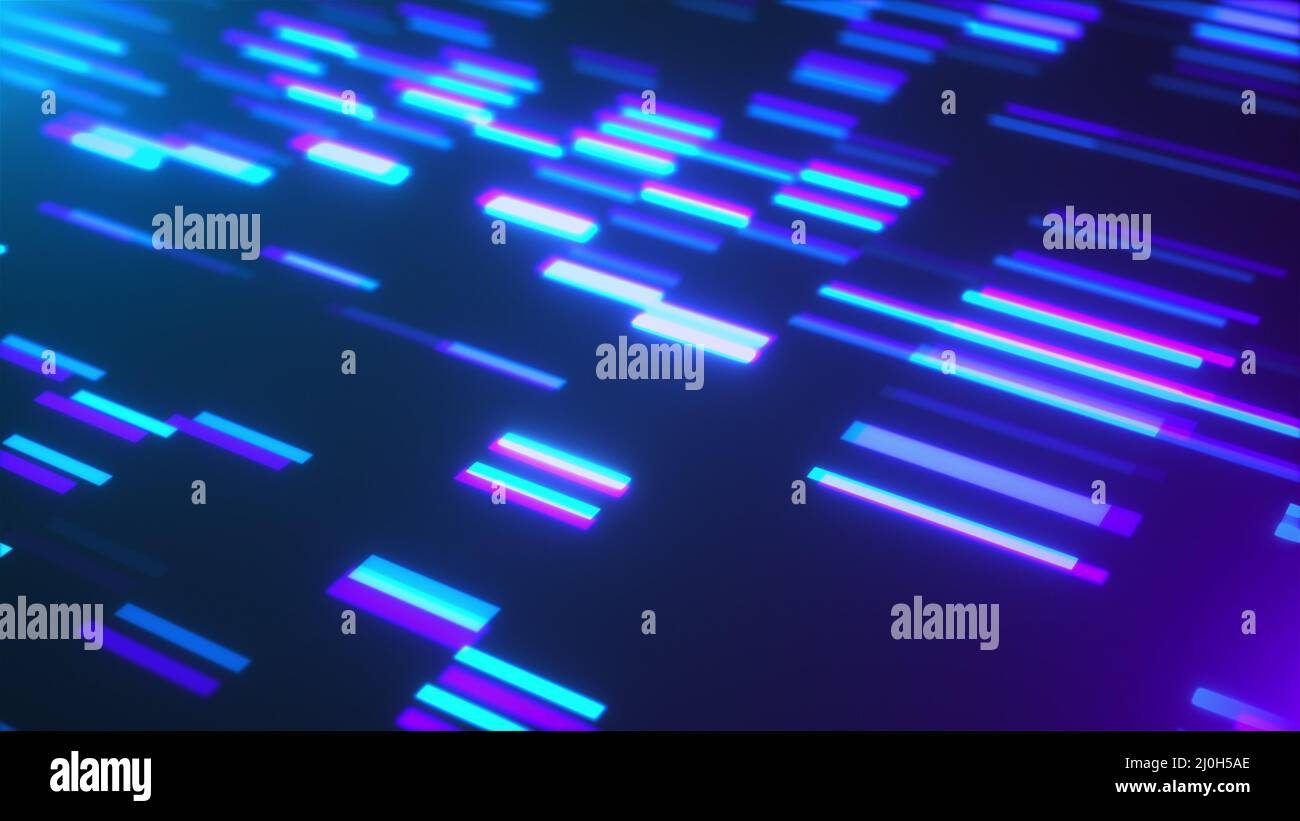 Dash Lines Light Glow Stock Photo - Alamy