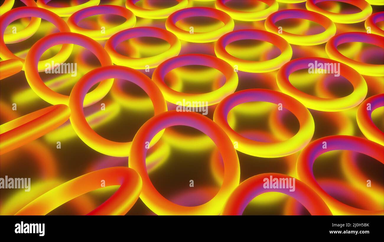 Neon rings hi-res stock photography and images - Alamy