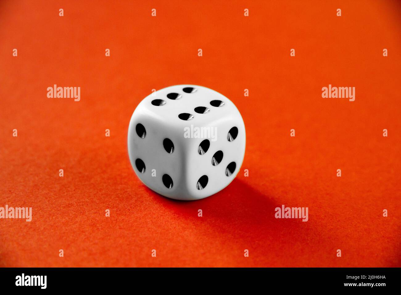 Orange dice hi-res stock photography and images - Alamy