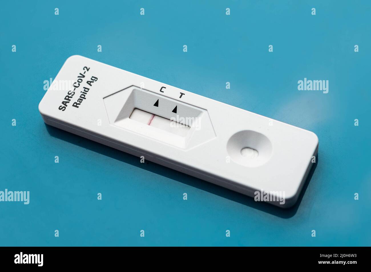 Negative Covid 19 Test - Sars-CoV-2 Rapid Antigen Test Stock Photo - Alamy