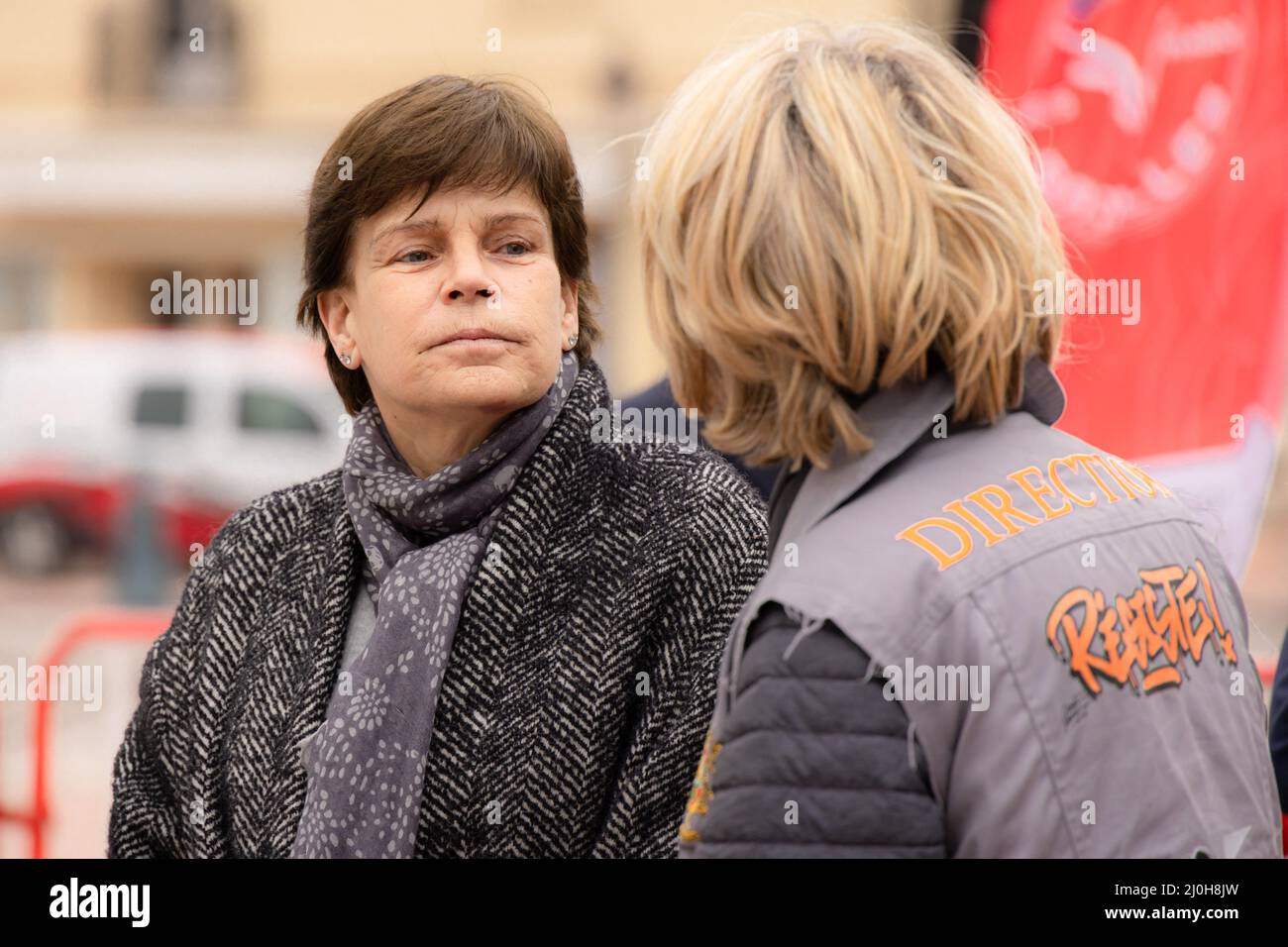 Monaco. 19th Mar, 2022. HSH the Princess Stephanie of Monaco and Mrs ...